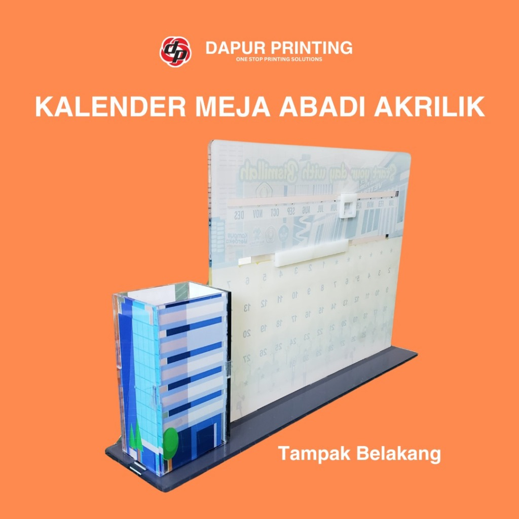 Jual TERBATAS !!! - KALENDER ABADI AKRILIK PREMIUM | KALENDER MEJA ...