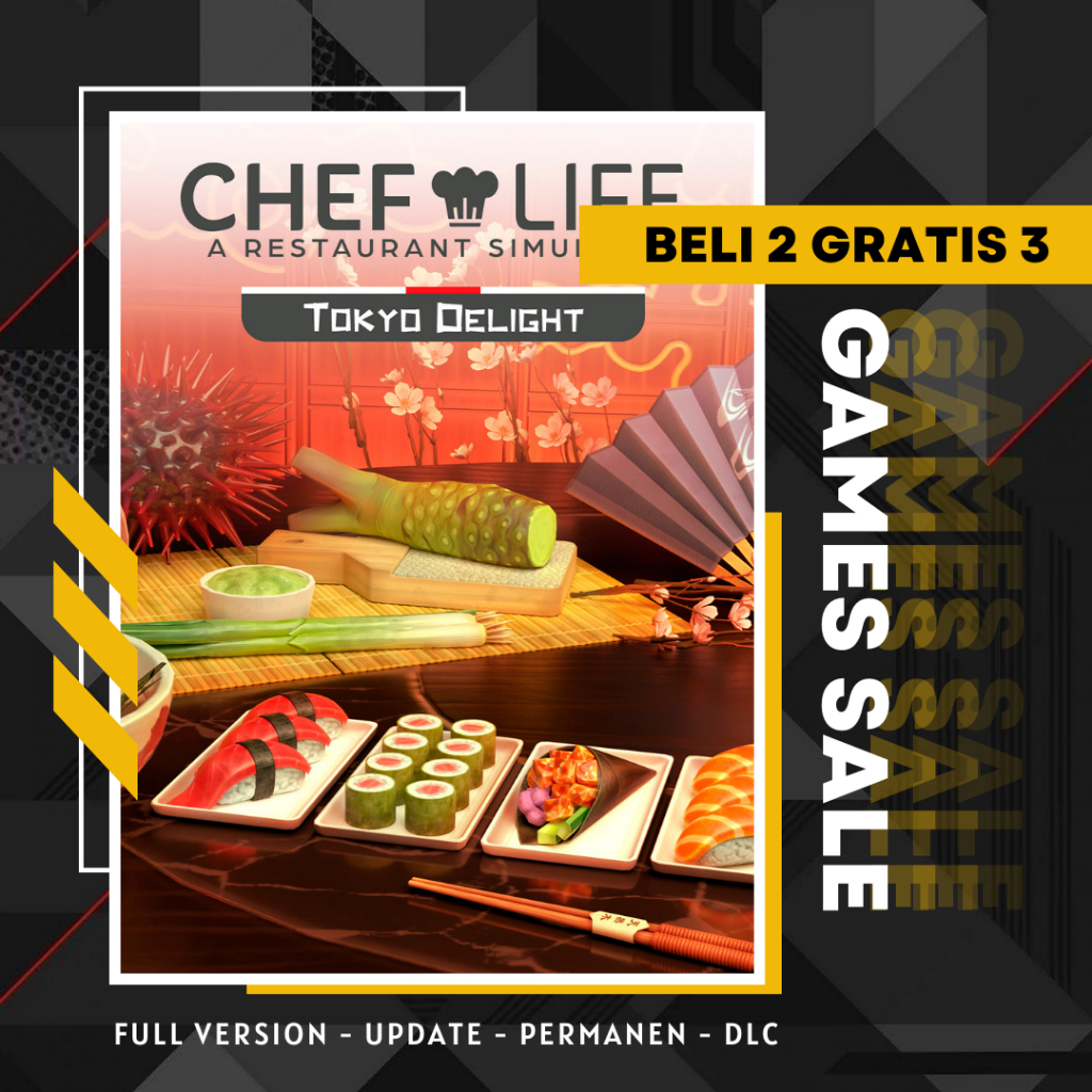 Jual CHEF LIFE TOKYO DELIGHT - GAME PC - GAME LAPTOP - PC GAMES ...