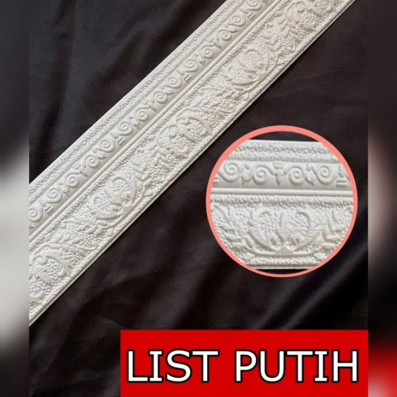 Jual List Foam Border Dinding List Wallpaper Dinding Foam Tebal Stiker ...