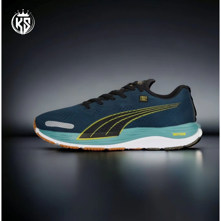 Jual Sepatu lari Puma Velocity Nitro 2 Mens First Mile x Dark Night ...