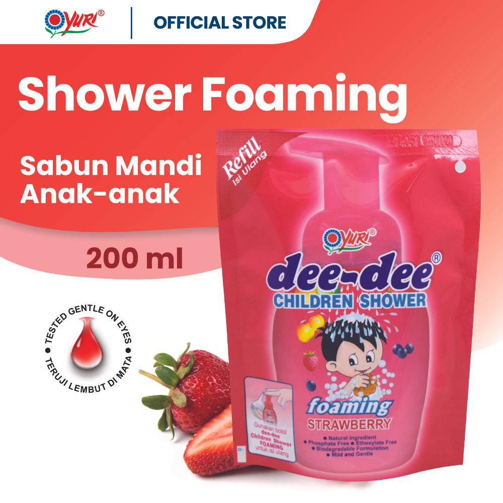 Jual Dee-dee Children Shower Foaming Sabun Mandi 200 ml | Shopee Indonesia
