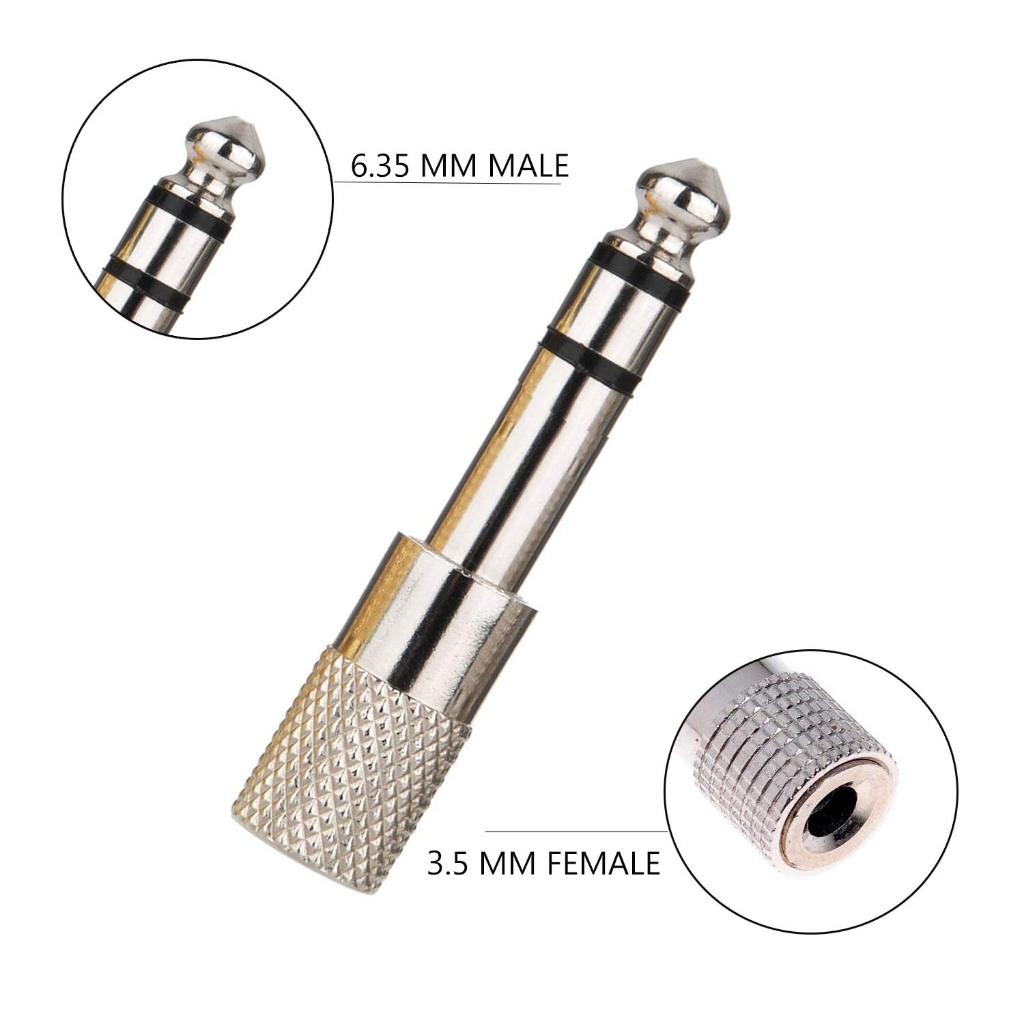 Jual SAMBUNGAN JACK AUDIO BESAR 3.5 KE 6.5mm AUDIO JACK 3.5 TO 6.5mm ...