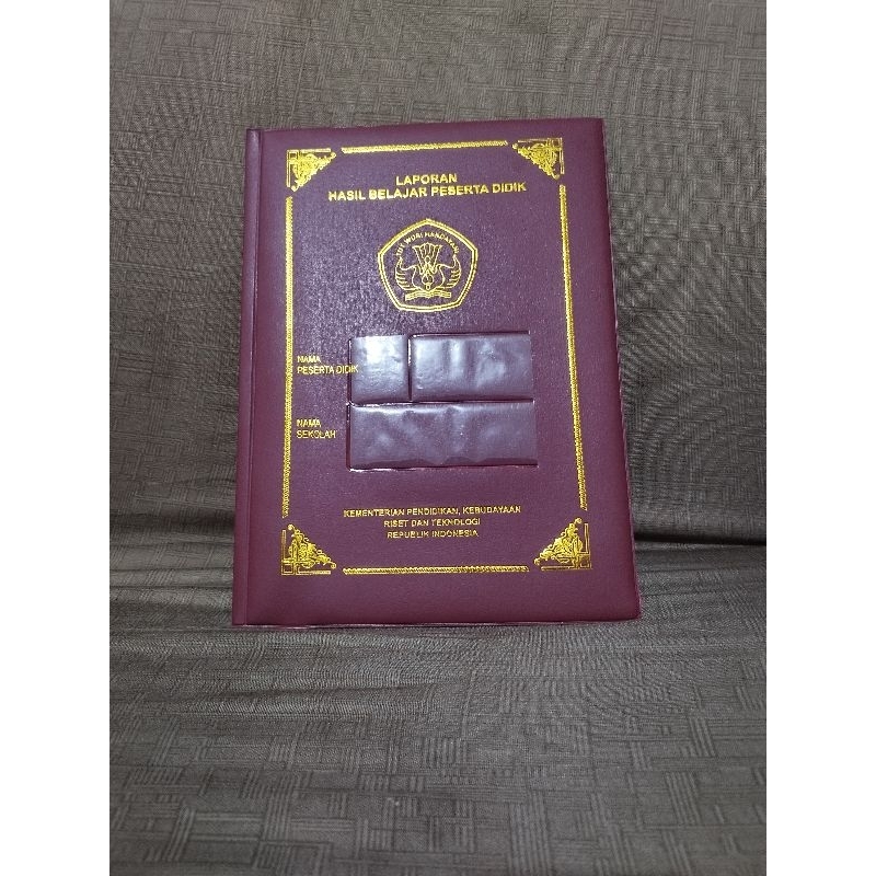 Jual map rapor isi 8lembar ,MAP RAPOR 2 JENDELA map rapor k13q, map ...