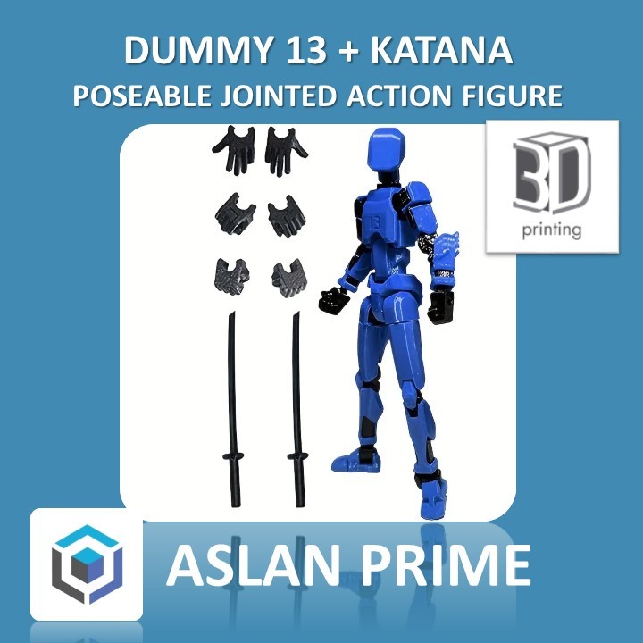 Jual DUMMY 13 TITAN 13 T13 JOINTED POSEABLE ACTION FIGURE LUCKY Custom ...