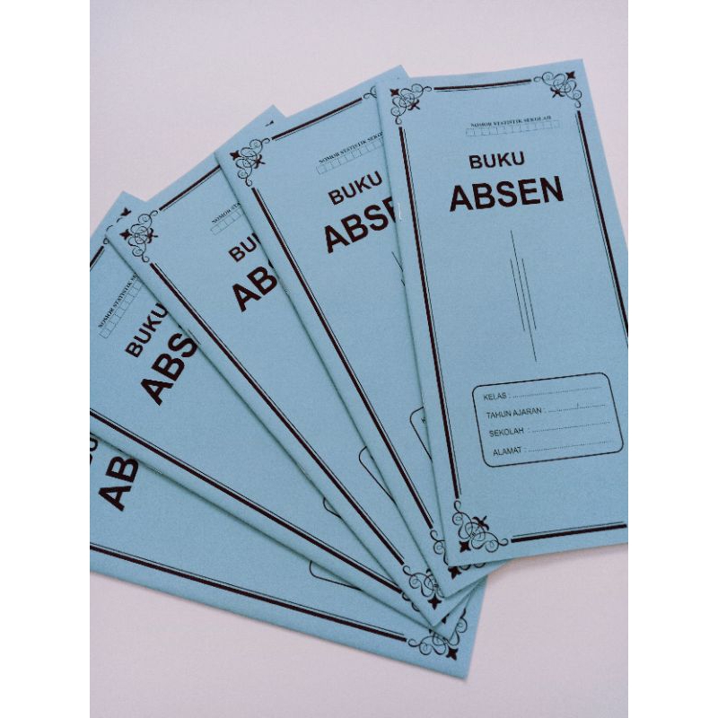 Jual Buku absen/ Daftar Hadir Siswa/murid Buku Absen Kelas | Shopee Indonesia