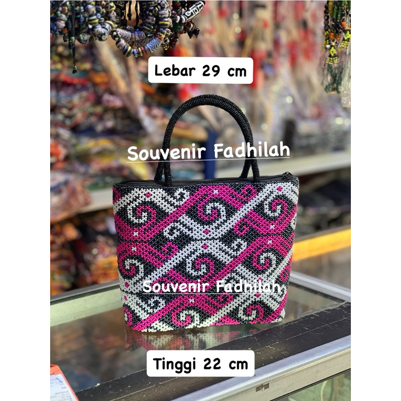 Jual Tas Manik Tinting Motif Tiung Khas Kaltim | Shopee Indonesia