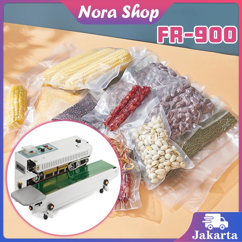 Jual FR-900 Mesin Continuous Sealer Mesin Pres Penyegel Plastik Alat ...