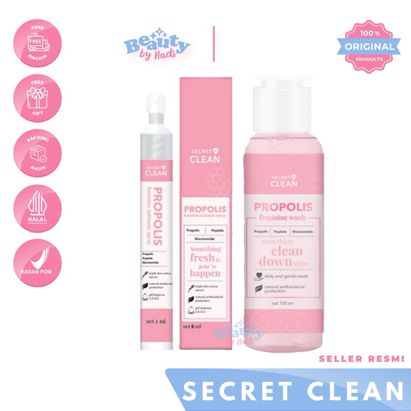 Jual BEAUTYBY.NADS | SECRET CLEAN PROPOLIS FEMINIME WASH FEMINIME ...