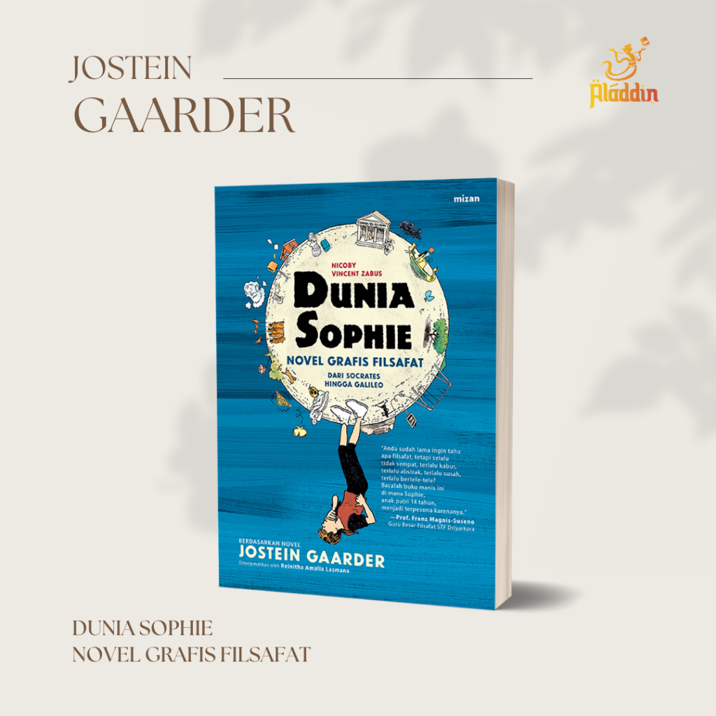 Jual Dunia Sophie, Novel Grafis Filsafat - Jostein Gaarder | Shopee Indonesia