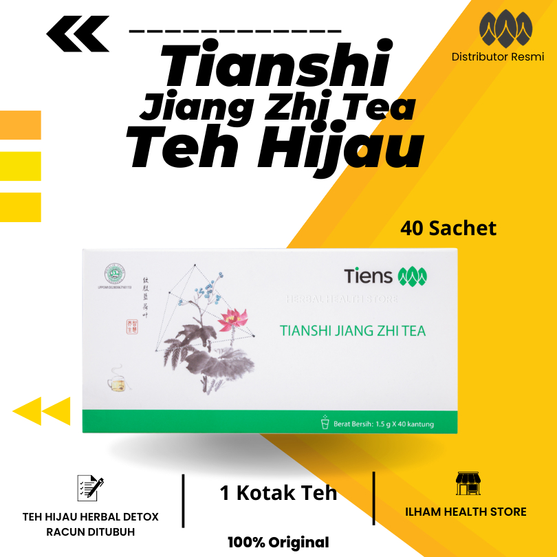 Jual Pelangsing Badan Tiens Jiang Zhi Tea Teh Pelangsing Detox Diet ...