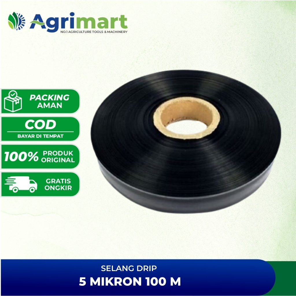 Jual Selang Drip Irigasi Cap Bagong 10 Mikron x 4 cm x 100 Meter ...