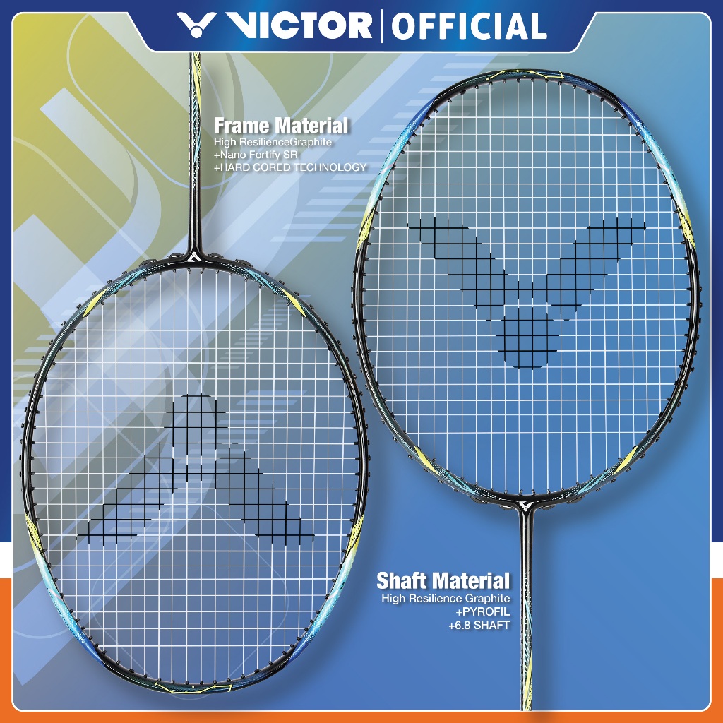Jual Raket Badminton VICTOR Auraspeed ETA C / Ars ETA C | Shopee Indonesia