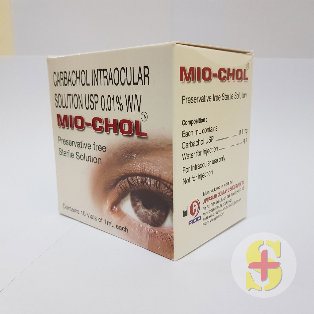 Jual Carbachol MioChol - Miostat 1 Box Isi 10 Pcs | Shopee Indonesia