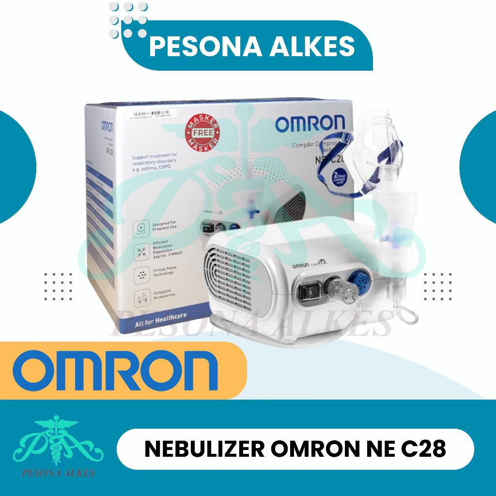 Jual OMRON - Nebulizer Compressor NE C28 | Alat Terapi Uap Pernafasan | Shopee Indonesia