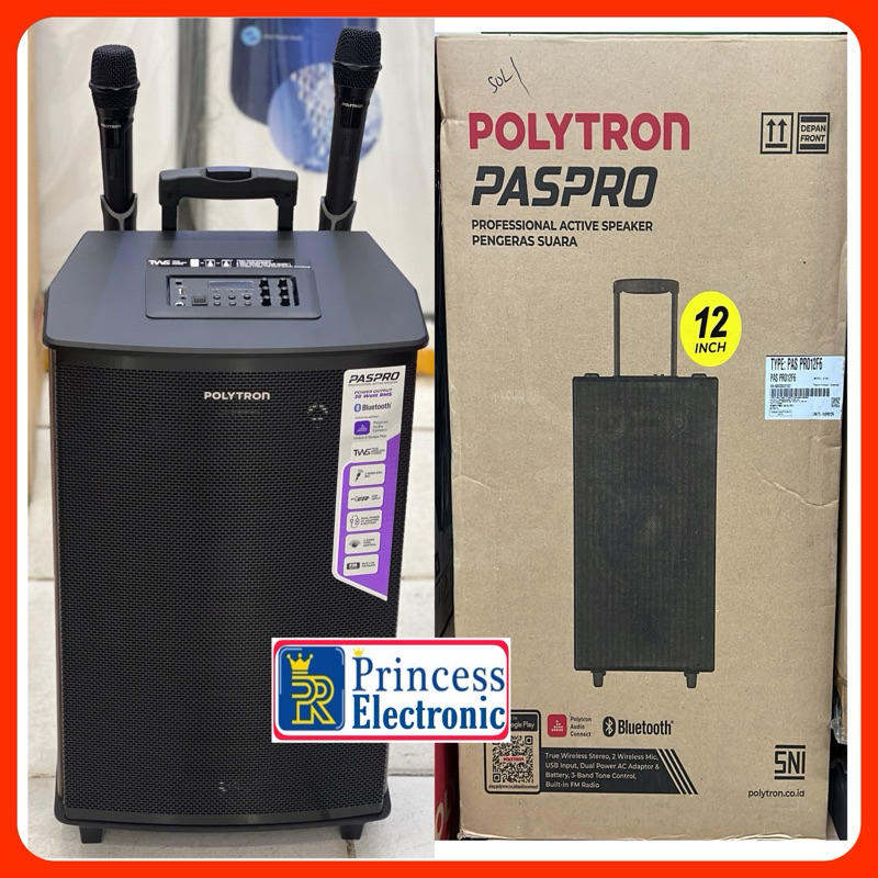 Jual POLYTRON Professional Active Speaker PAS PRO12F6 | Shopee Indonesia