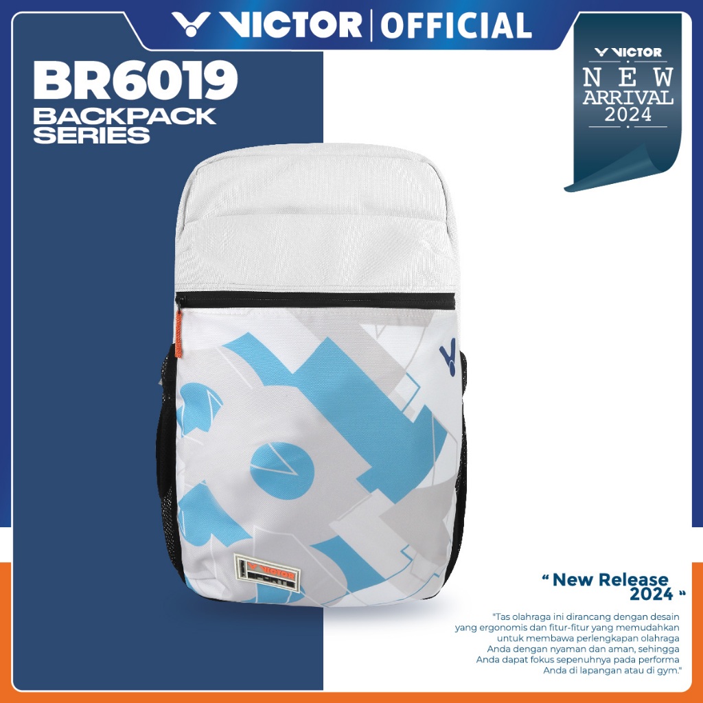 Jual Tas Ransel Badminton Backpack VICTOR BR 6019 / BR6019 / BR-6019 ...