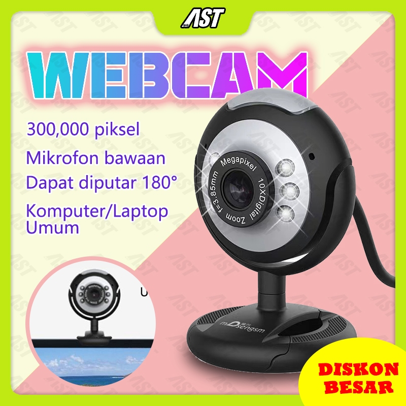 Jual Webcam Laptop With 360 Degree Rotation And Microphone Untuk ...