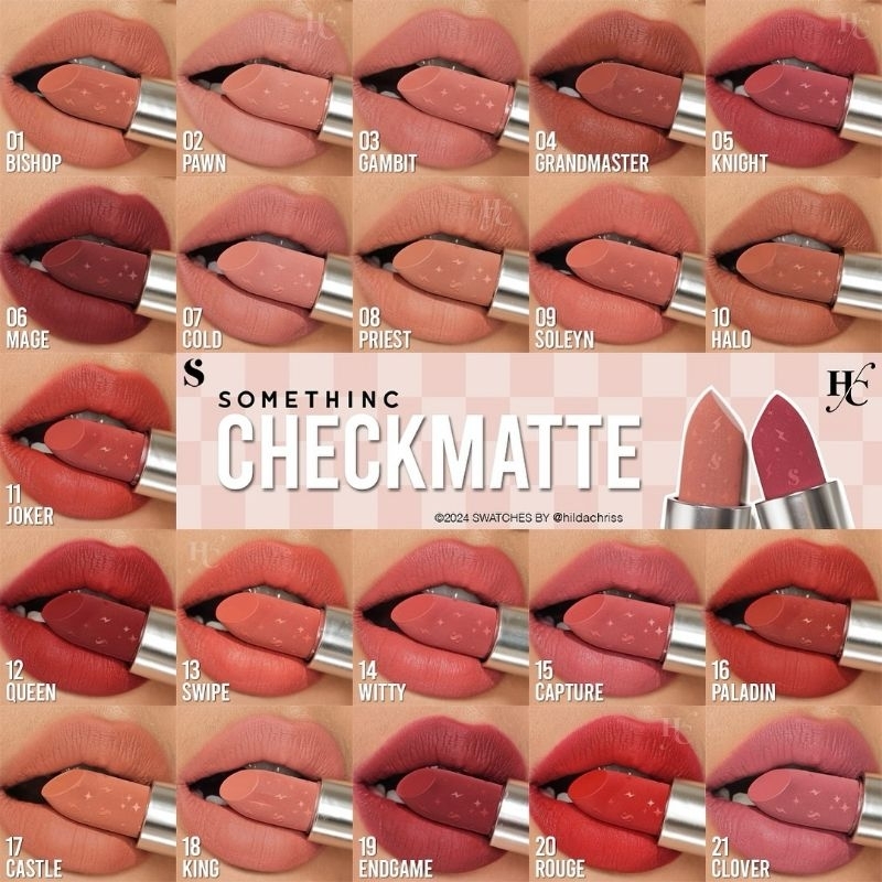 Jual SOMETHINC Checkmatte Transferproof Lipstick | Shopee Indonesia