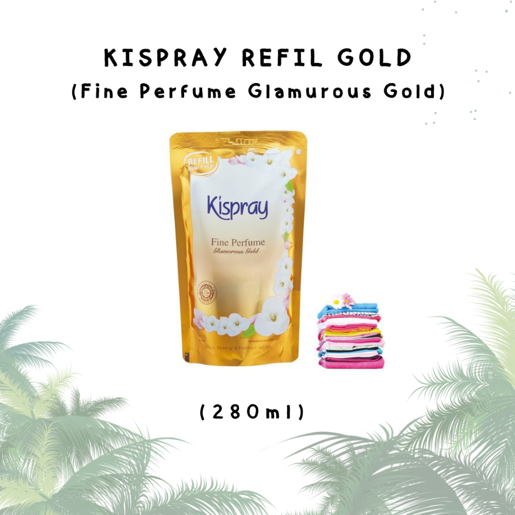 Jual REFIL KISPRAY GOLD (FINE PARFUME) 280ml (PCS) | Shopee Indonesia