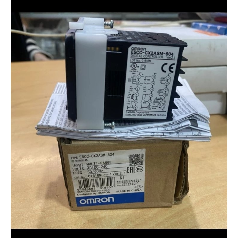 Jual TEMPERATURE CONTROLLER OMRON E5CC-CX2ASM-804 | Shopee Indonesia