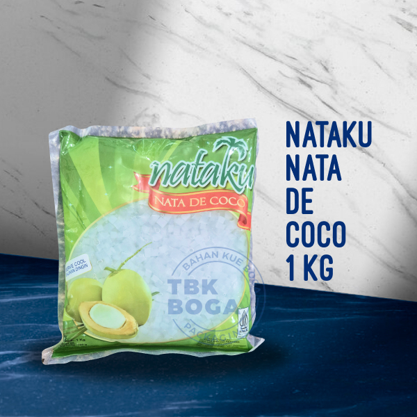 Jual Nataku Nata De Coco ( 1 kg ) Kotak Kecil Cube Mini Sari Kelapa Jelly | Shopee Indonesia