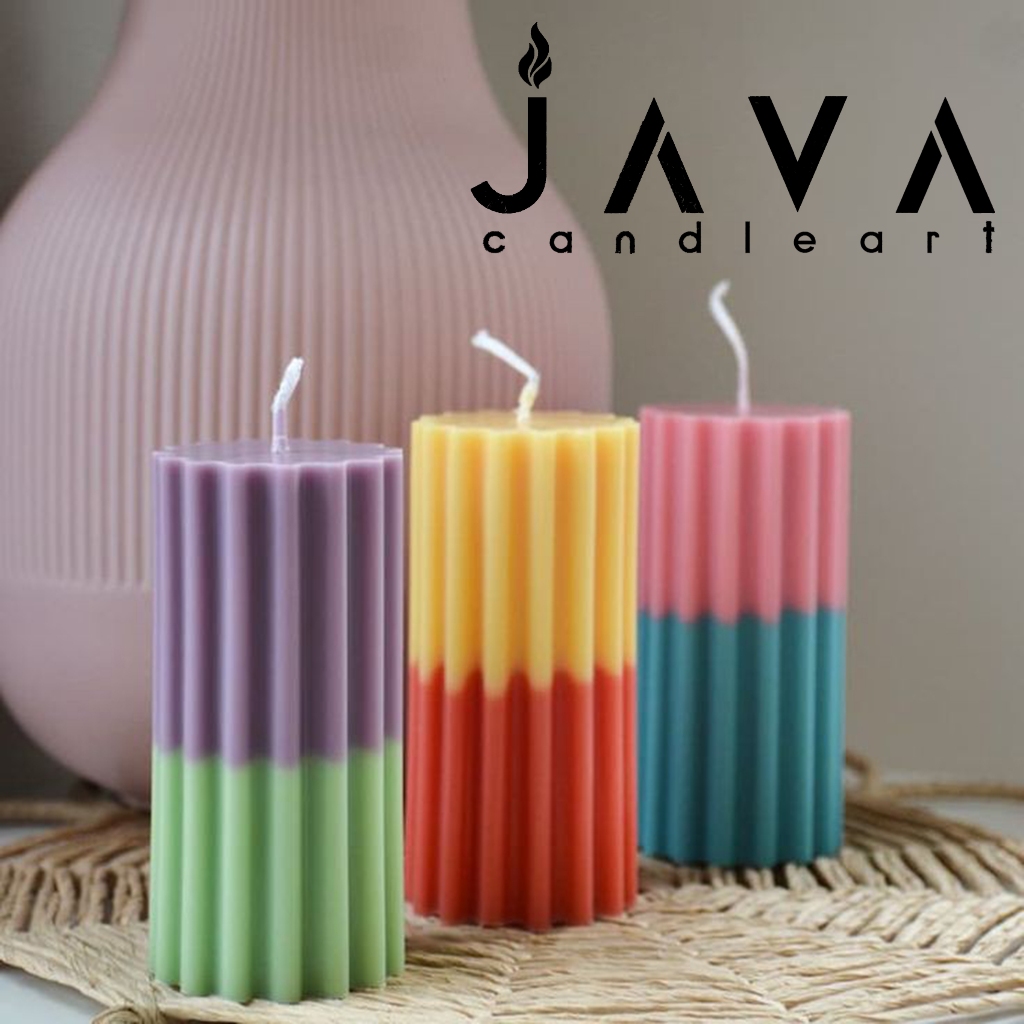 Jual PILAR AESTHETIC 2 WARNA MOTIF GERIGI LURUS DEKORASI & PENERANGAN 5 ...