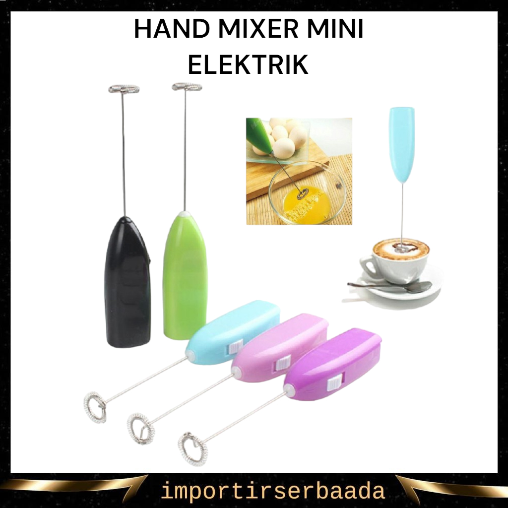 Jual IMP - Elektrik Mixer / Mixer Kopi / Mixer mini Milk Frother Hand ...