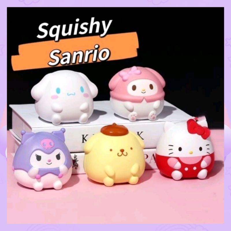 Jual SQUISHY LUCU/MAINAN PENCET ANAK KARAKTER/CINNAMOROLL/MY MELODY ...