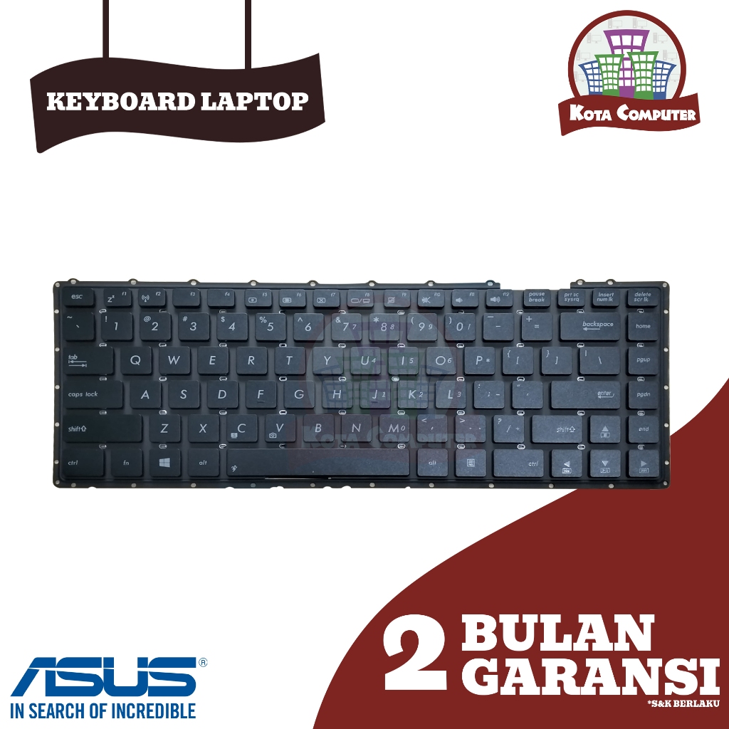 Jual Keyboard Laptop Asus x451 | Shopee Indonesia