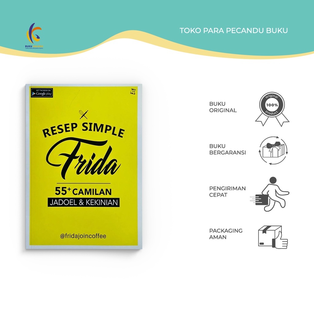 Jual Buku Masakan Resep Simple Frida - Frida Rezania - Kawan Pustaka ...