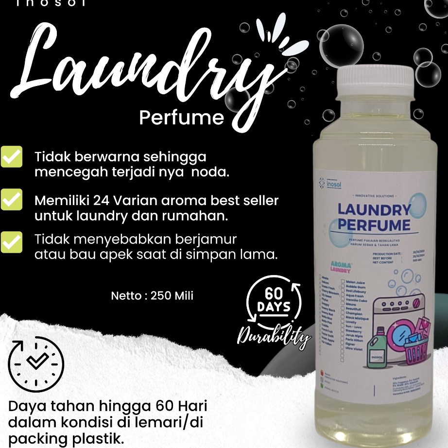 Jual MEGA SALE Parfum Laundry Grade A Plus botol biasa Parfum pakaian ...