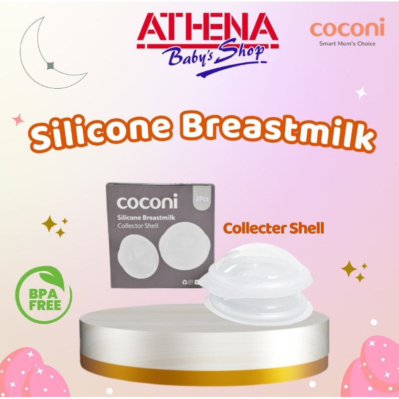 Jual Coconi Breastmilk Collector Shell 2 pcs - Penampung ASI Silikon ...