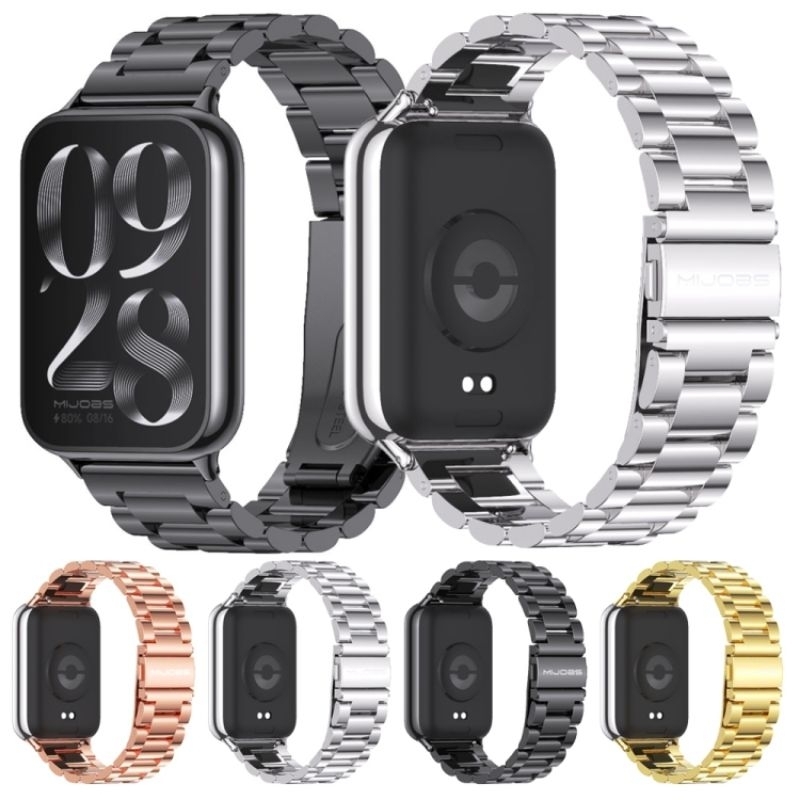 Jual Strap Stainless Steel Rantai Tali Jam Xiaomi Redmi Watch 4 Smart Band 8 Pro | Shopee Indonesia
