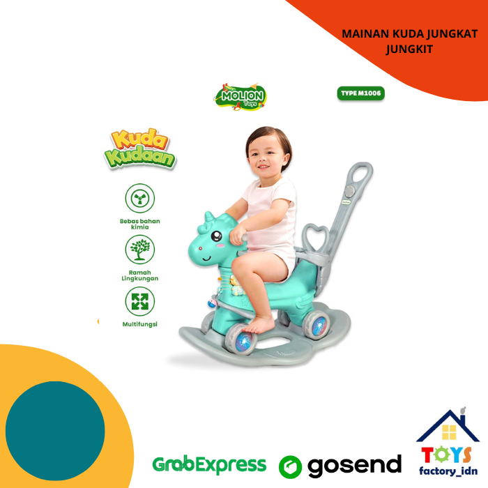 Jual Mainan SNI Kuda Kudaan Mainan Anak Rocking Panda Mainan Anak ...