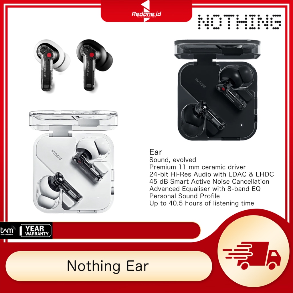 Jual Nothing Ear True Wireless TWS with ChatGPT Integration Smart ANC ...
