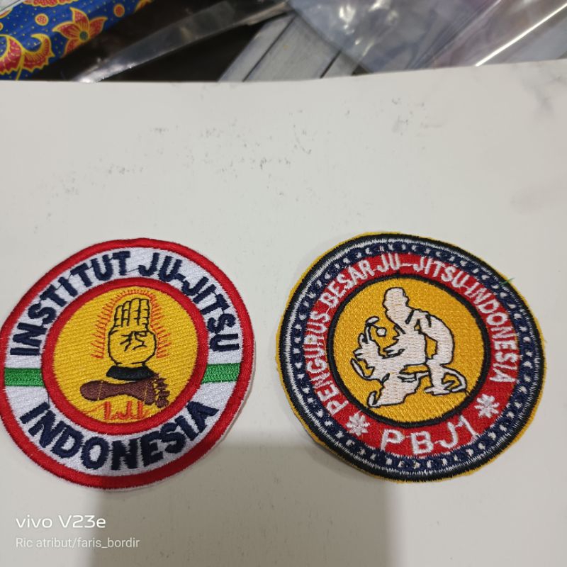 Jual BET BORDIR LOGO LAMBANG PBJI LOGO IJJI BED LOGO KARATE JU JITSU ...