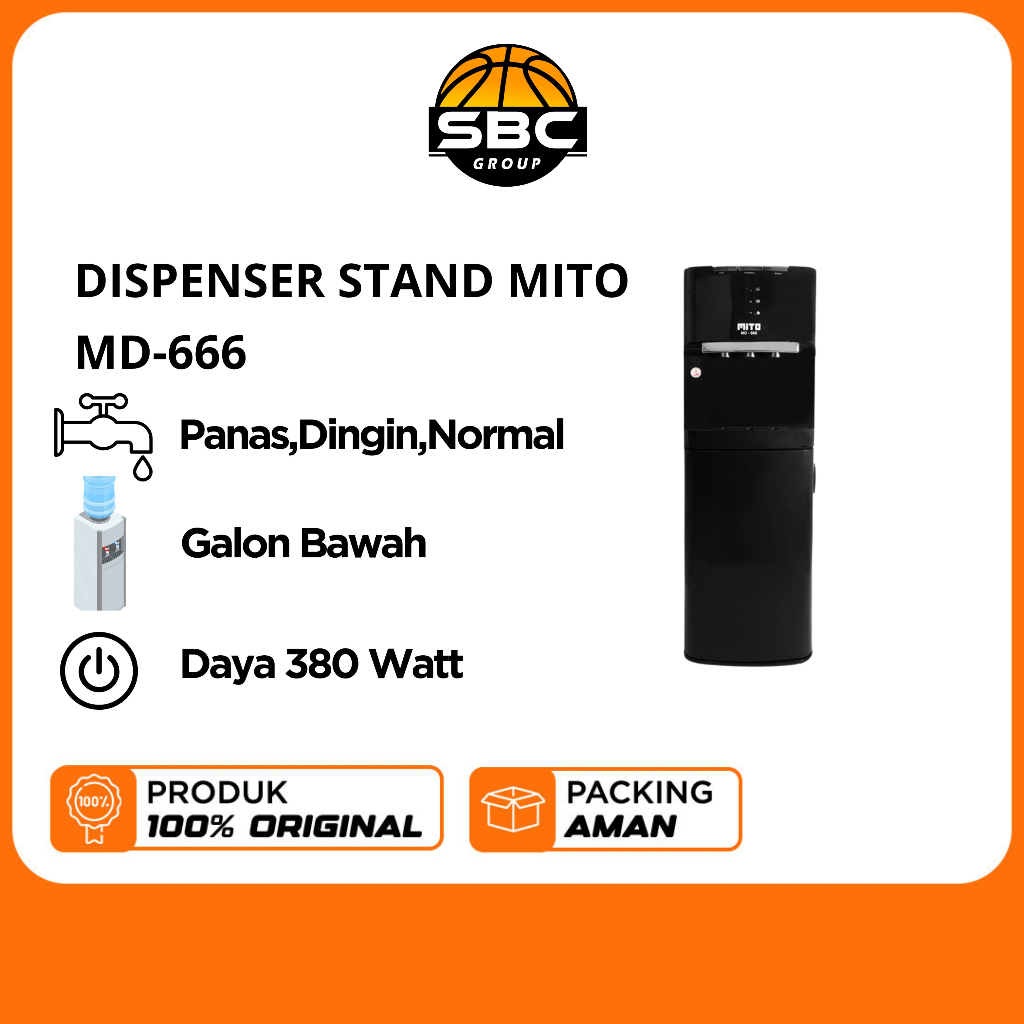 Jual Dispenser Berdiri MITO MD-666 | Shopee Indonesia