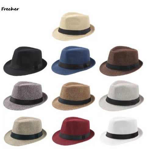 Jual F102 Topi Fedora Jerami Anak Model Terbaru | Shopee Indonesia