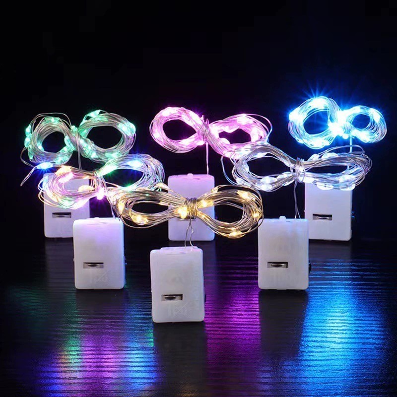 Jual 【ReadyStock】Lampu Hias Lampu LED Kawat 1m 2m 3m 5m 100LEDs String ...