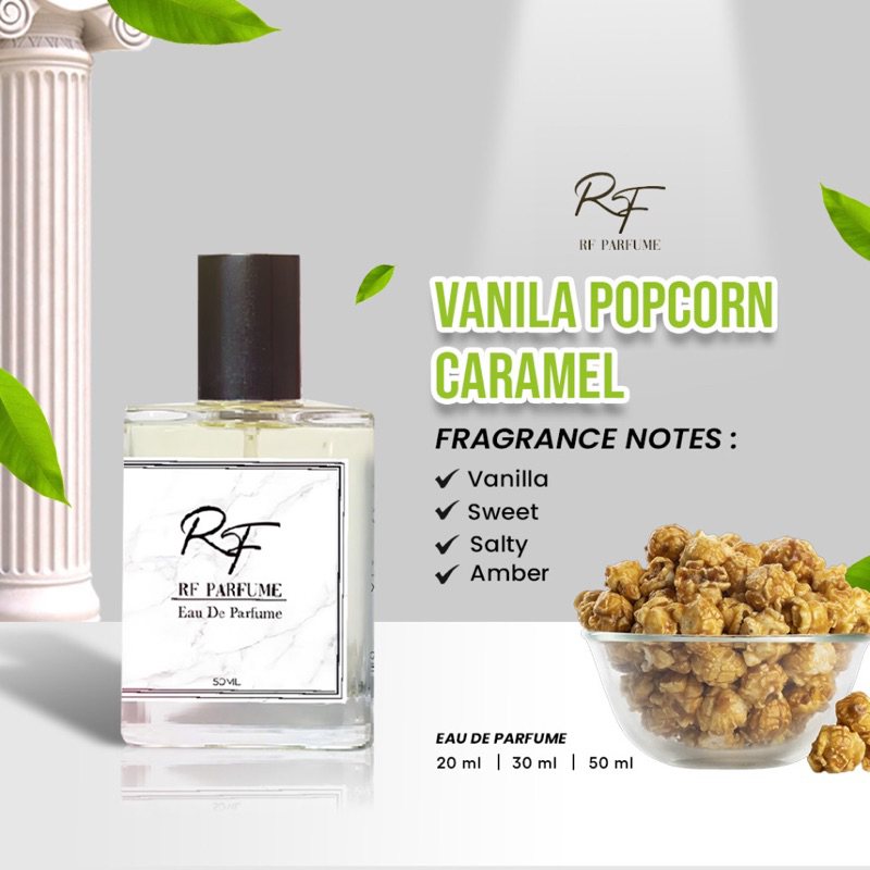 Jual RF parfume 50ml // 2 aroma vs scandalous dan popcorn (baru ...