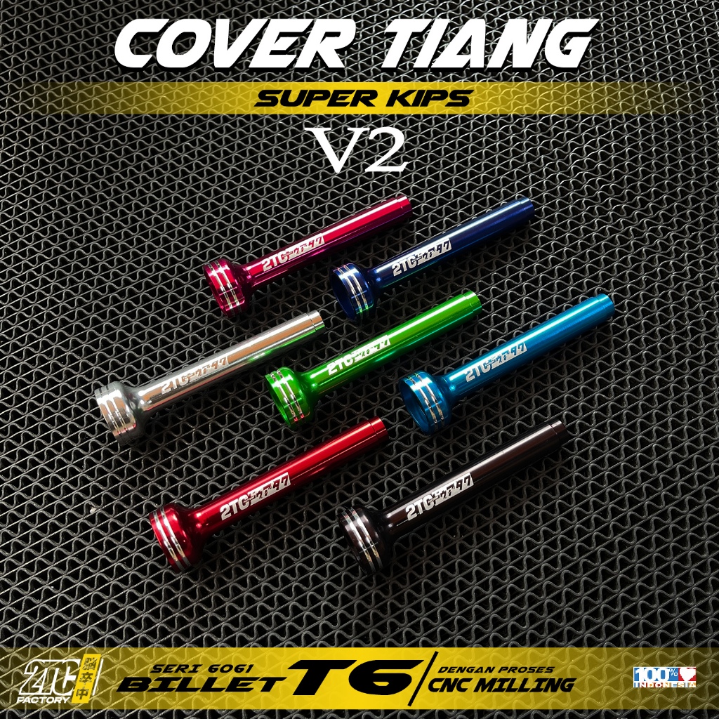 Jual COVER TUTUP TIANG SUPER KIPS NINJA R SS RR CNC | Shopee Indonesia