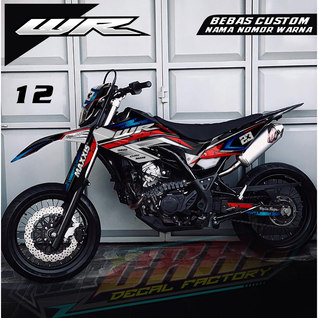 Jual DECAL STICKER YAMAHA WR 155R - DECAL YAMAHA WR 155R PREMIUM FULL ...