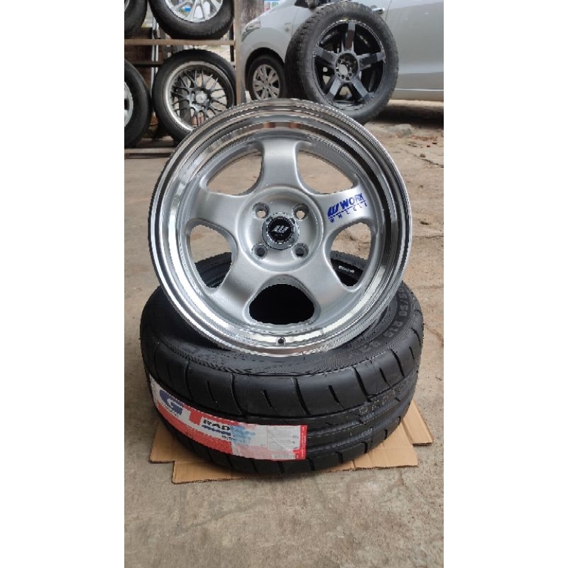 Jual velg work meister ring 16 singgel pcd 100 baru new 4 pcs | Shopee ...