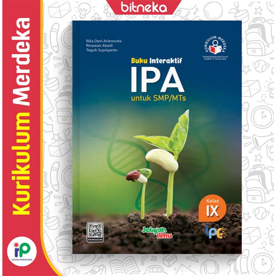 Jual Buku Pendamping(Buku Interaktif) IPA SMP/MTs kelas 9 Kurikulum Merdeka - Intan Pariwara ...