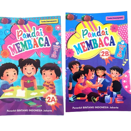 Jual Buku Pandai Membaca 2A dan 2B untuk TK dan SD /Buku Edukasi ...