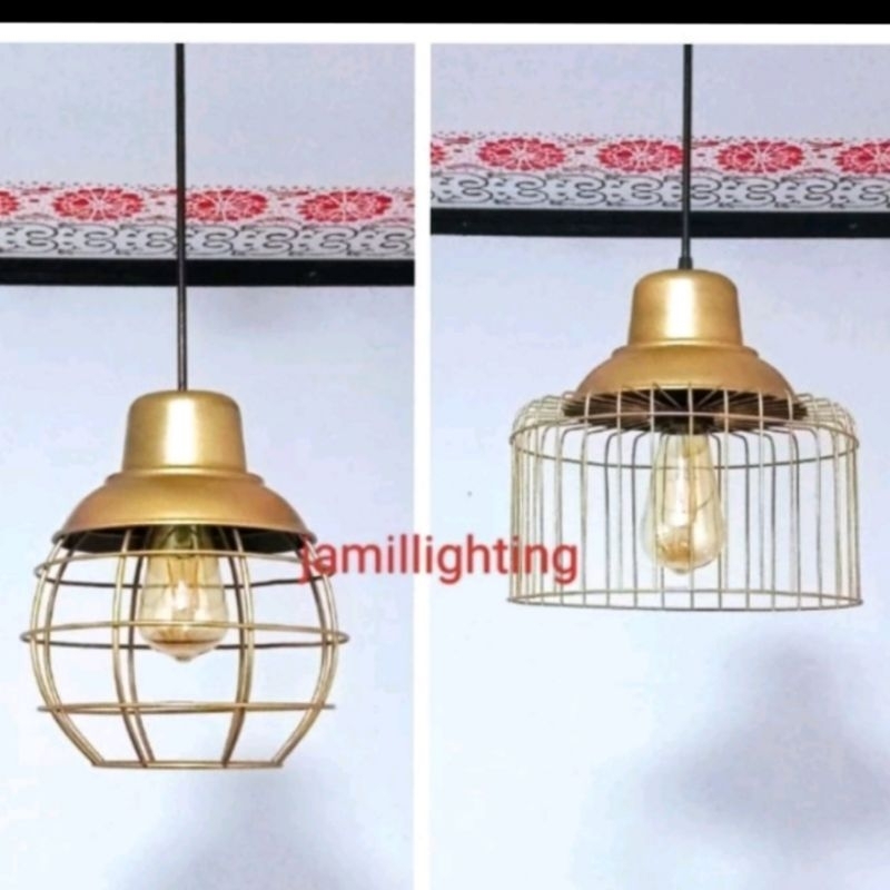 Jual lampu gantung minimalis retro mini bar | Shopee Indonesia