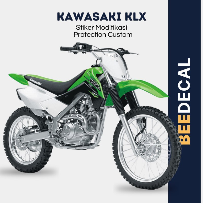Jual STIKER MOTOR KAWASAKI KLX - DESAIN CUSTOM | BEEDECAL | Shopee ...