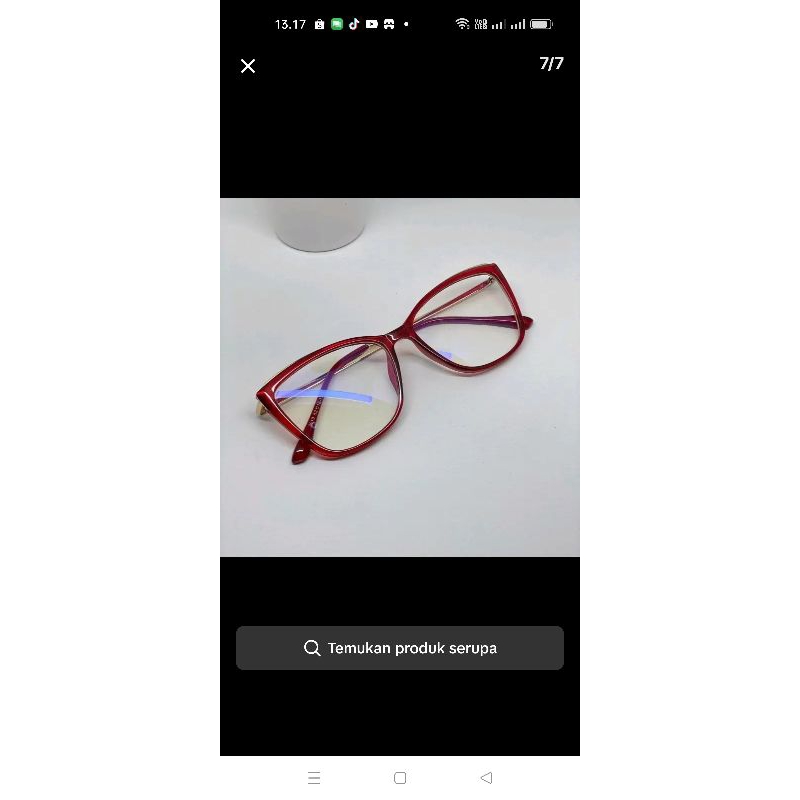 Jual Kacamata baca optik progresif standar optik lensa tanpa bulatan ...