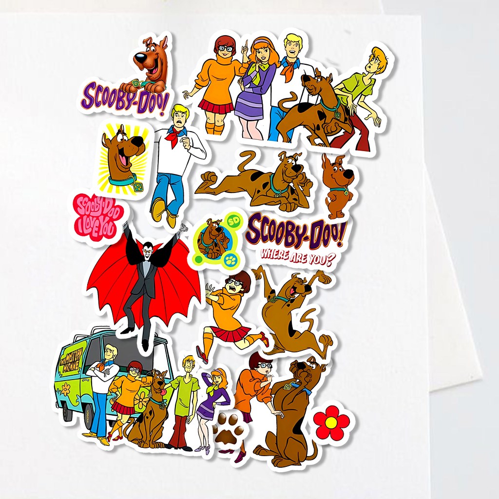 Jual Sticker Scooby-Doo, Where Are You Aesthetic Stiker Waterproof ...