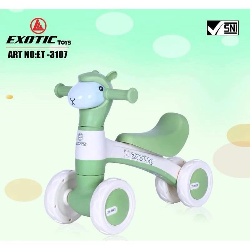 Jual Sepeda dorong anak balance bike mainan play ground Exotic ET 2005 ...